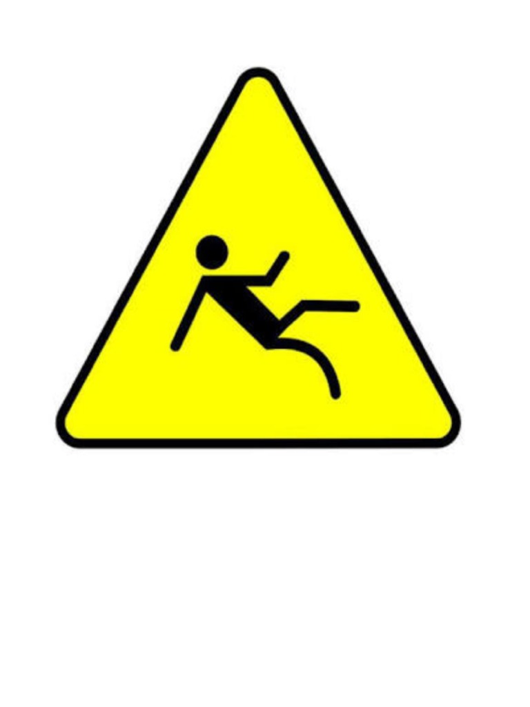 Simbol Resiko Jatuh | PDF