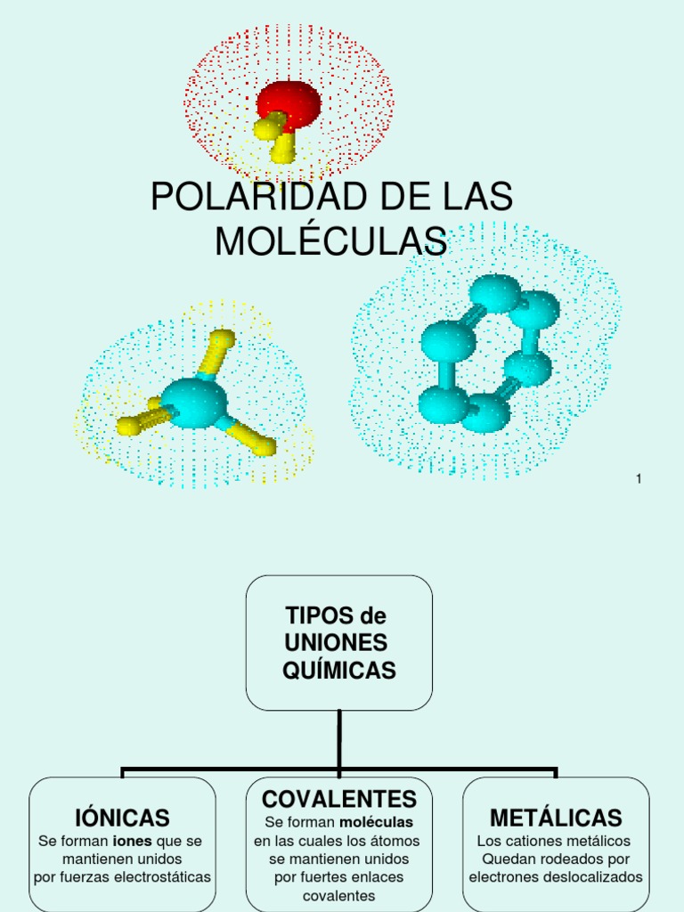 01-Polaridad de Las Moleculas - Trepev-2013 | PDF | Polaridad química ...