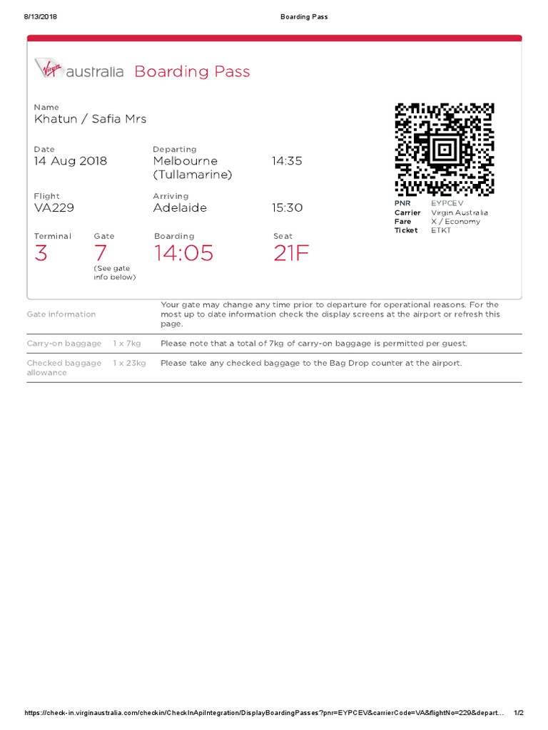 Boarding Pass Amma | PDF | Baggage | Transport