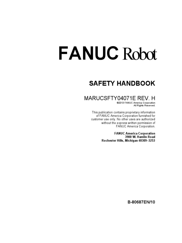 Fanuc: Robot | PDF | Robot | Robotics