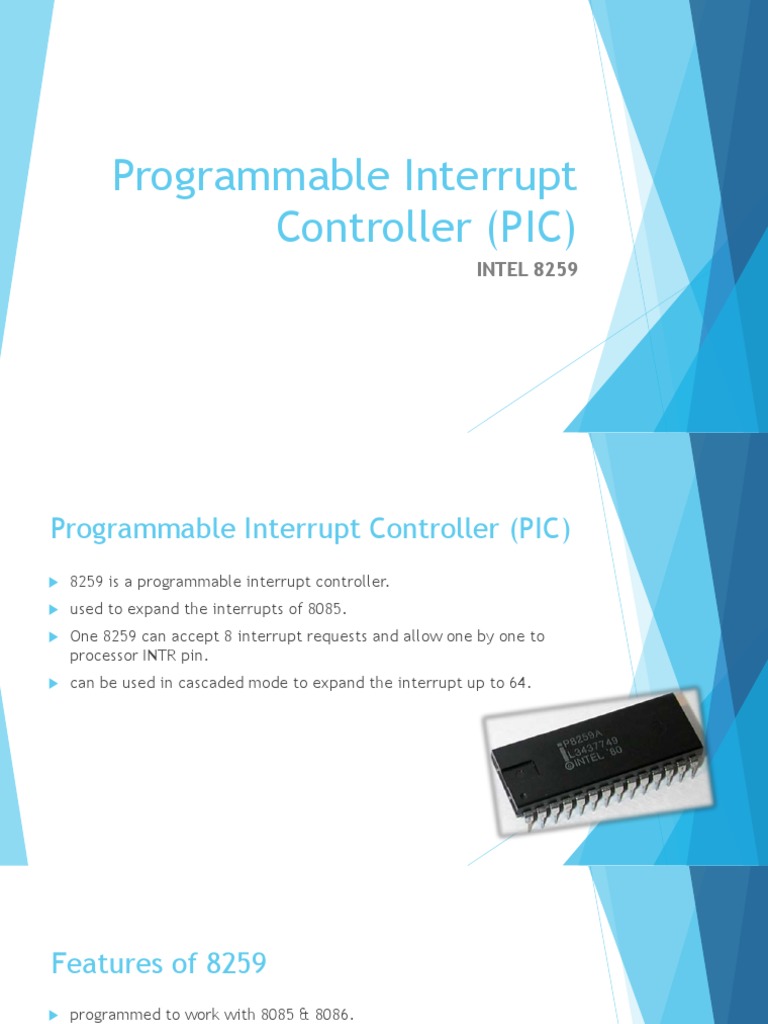 8259 Programmable Interrupt Controller | PDF | Central Processing Unit | Computer Hardware