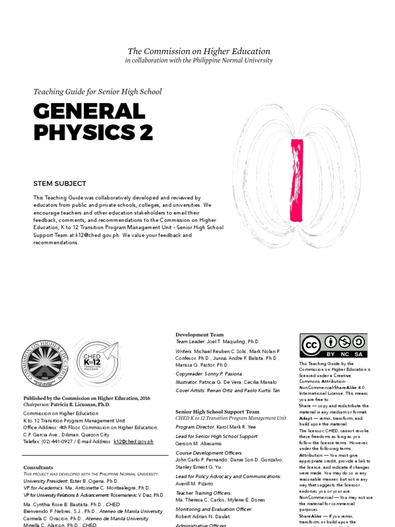 General Physics 2 | PDF | Electric Field | Electromagnetic Induction