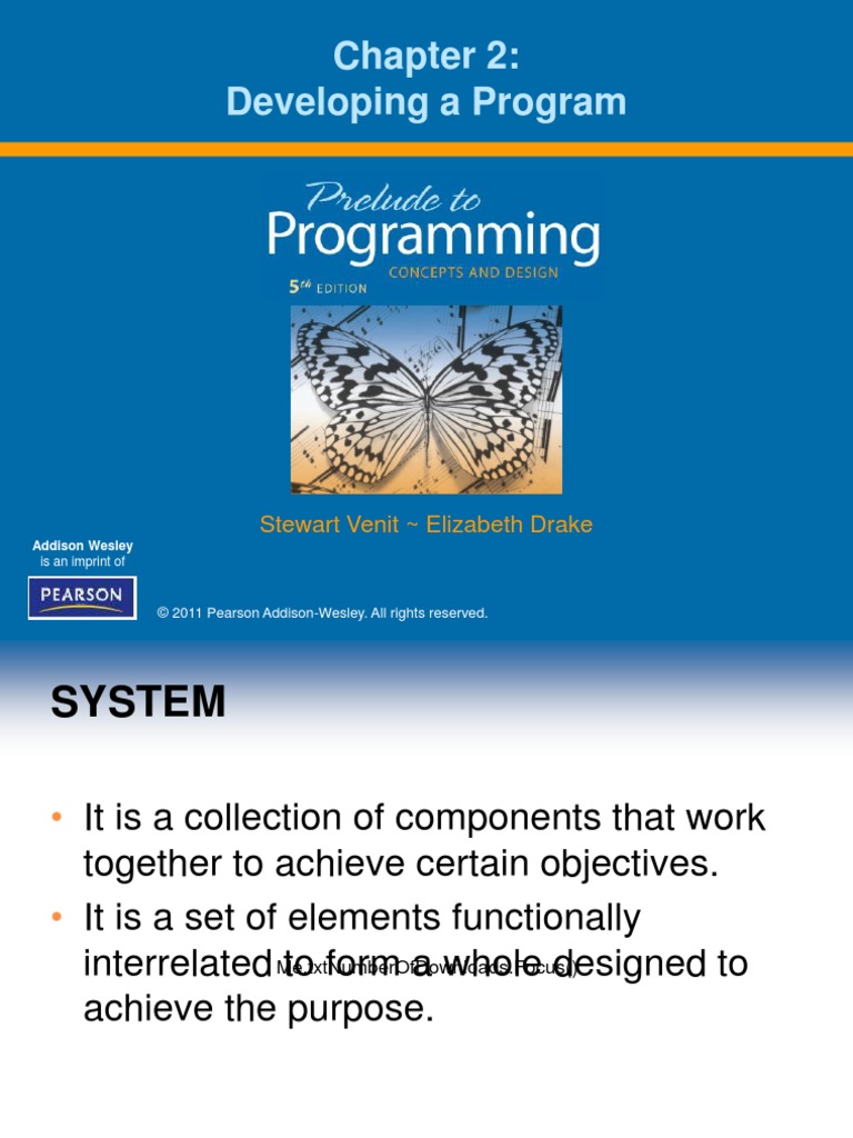 Developing A Program: Stewart Venit Elizabeth Drake | PDF | Databases | Control Flow