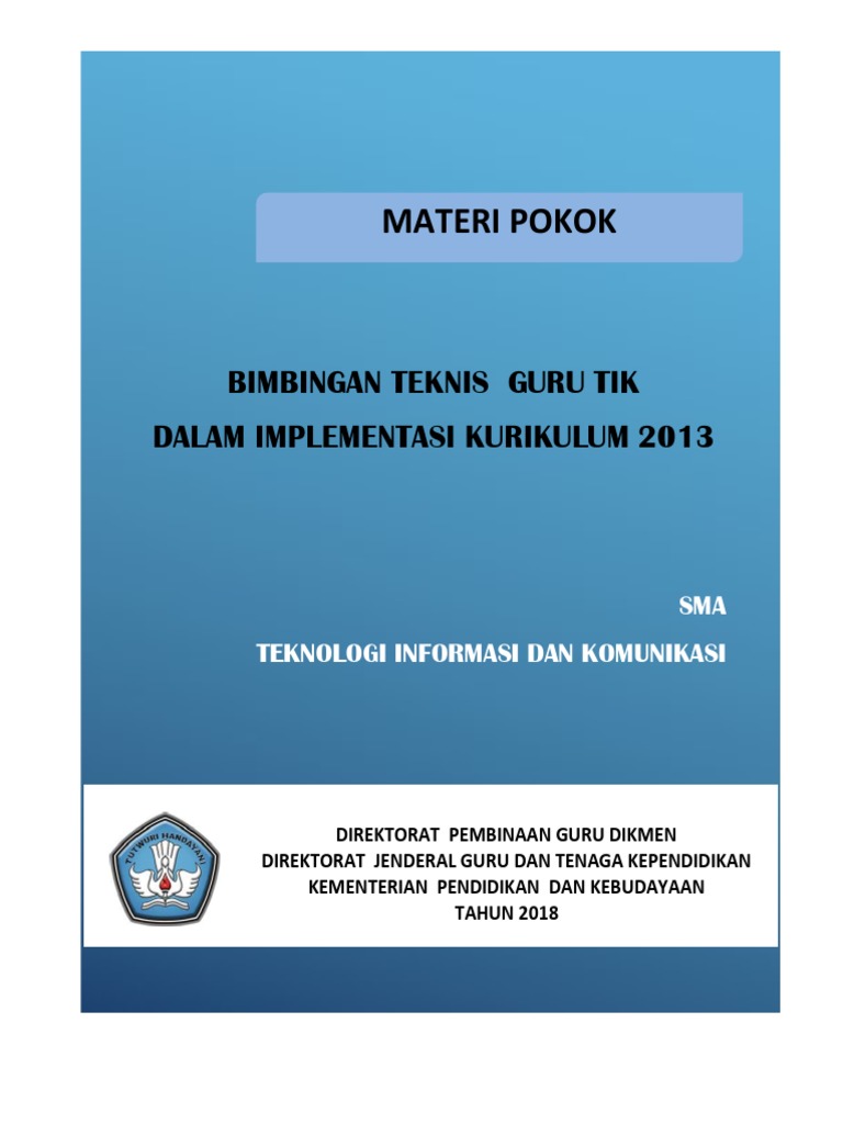 Bimtek Tik PDF | PDF