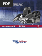 Diagrama y Piezas Moto Italika DM-200 | PDF | Partes de vehículo ...
