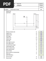 Completion Drawing of Causeway: L-Section Section A-A' | PDF | Civil ...