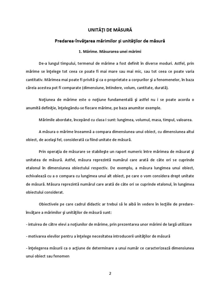 UM Multiplii Si Submultiplii