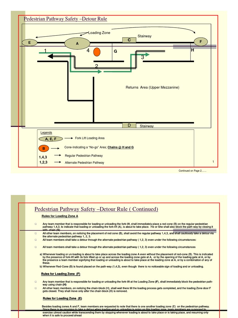 Pedestrian Pathway Safety 857 | PDF | Land Transport | Transport