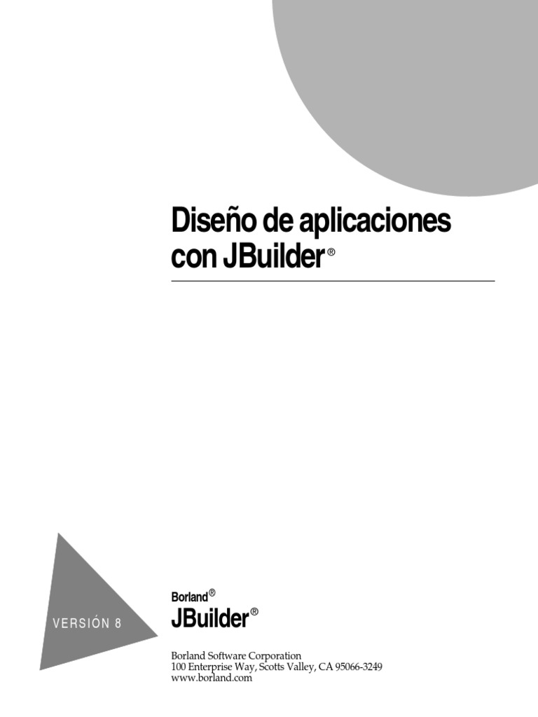 Designui Diseño de Aplicaciones JBuilder | PDF | Java (lenguaje de programación) | Protocolo de ...