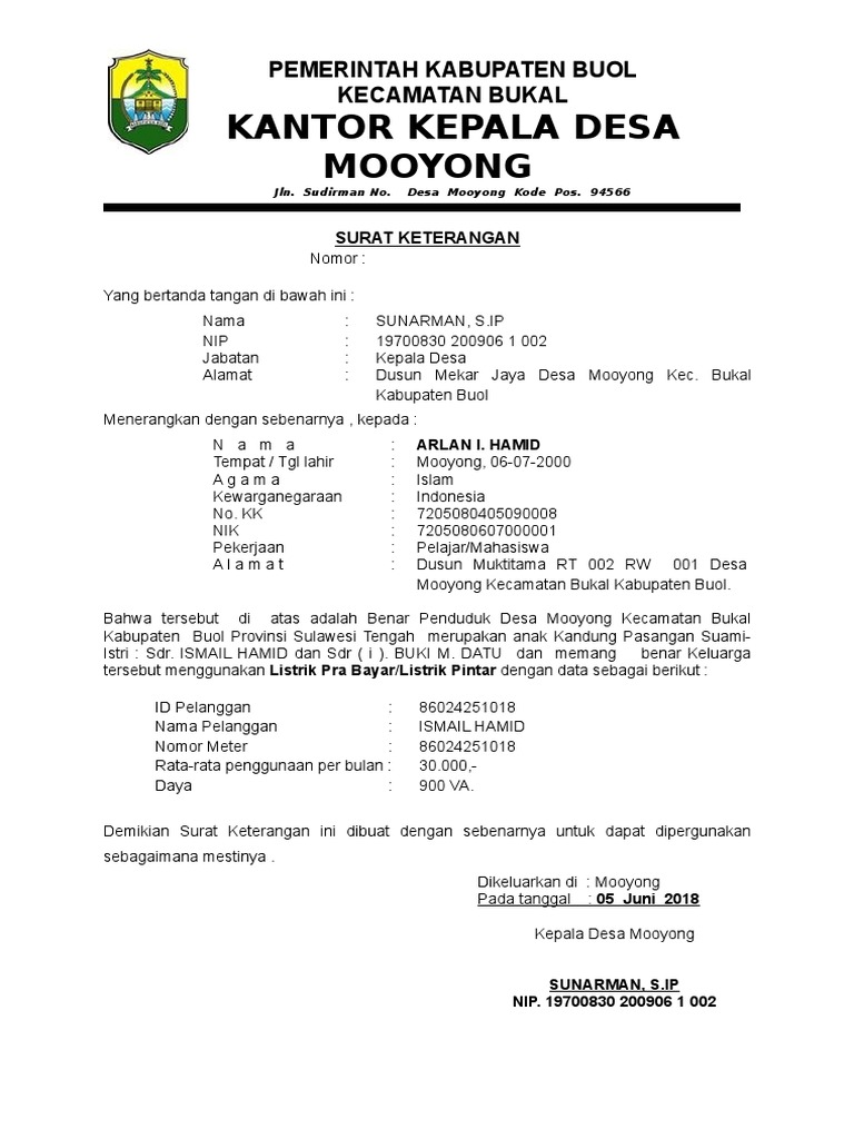 Keterangan Listrik Pintar | PDF