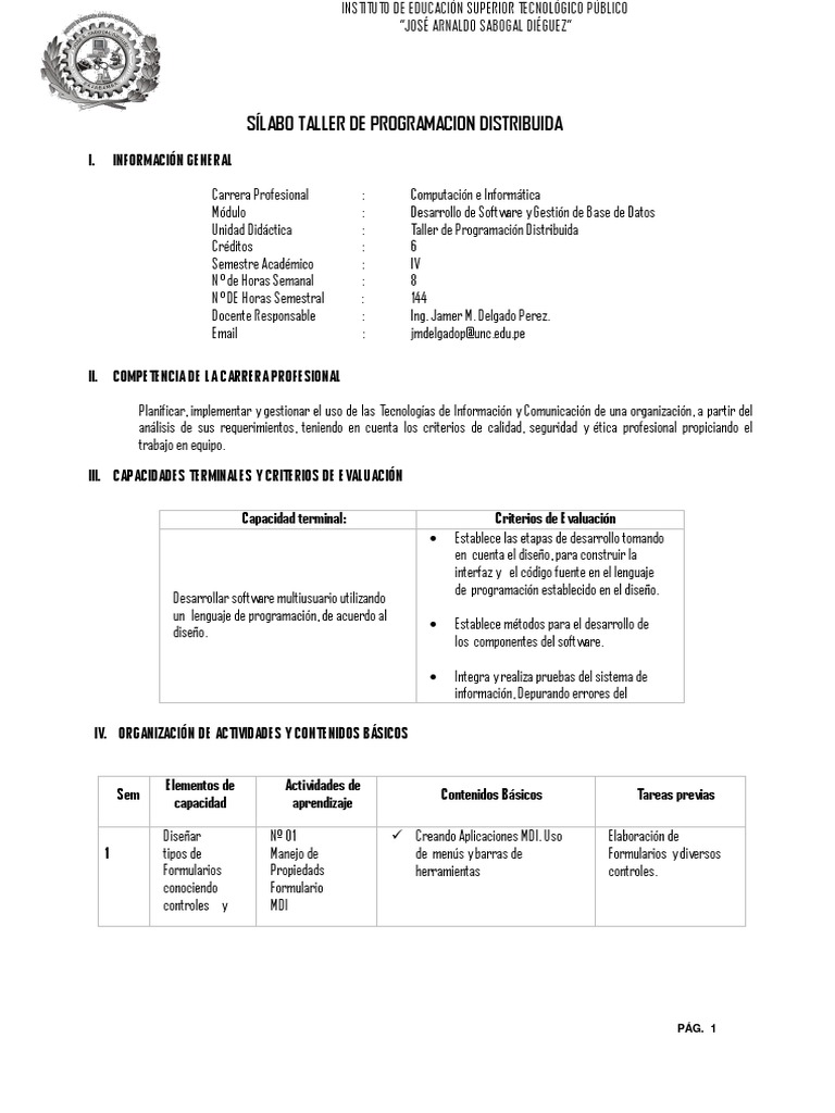 Taller de Programacion Distribuida | PDF | Active X Data Objects | Programación de computadoras