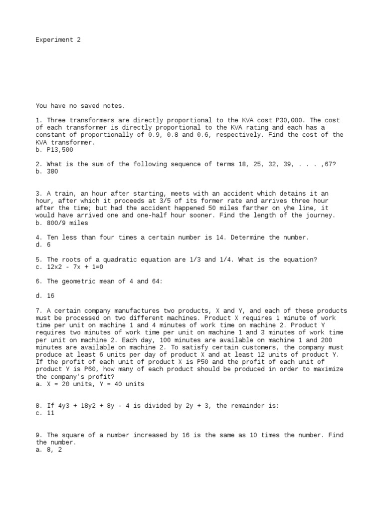 Mathematical Problem Solving Techniques | PDF | Area | Circle