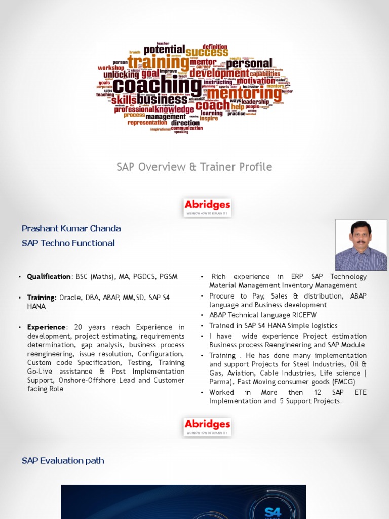 SAP Techno Functional Training Guide | PDF | Sap Se | Enterprise ...