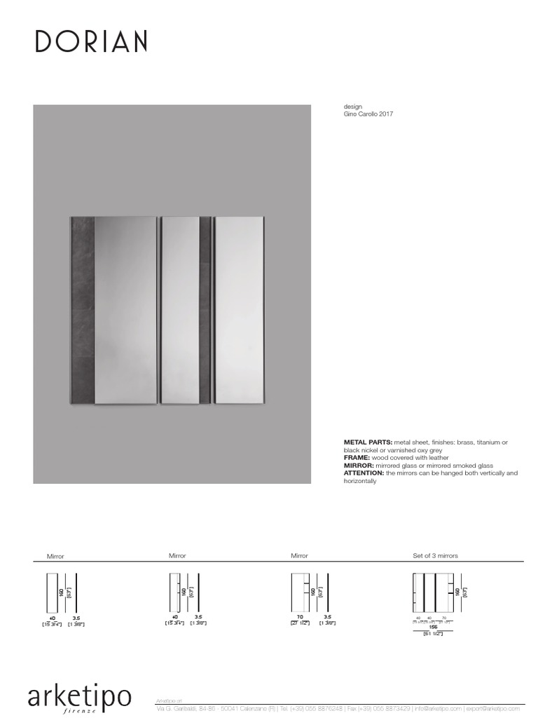 Dorian Information | PDF | Building Materials | Materials