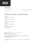 Power Loss and Energy Loss Calculations | PDF | Electric Power ...