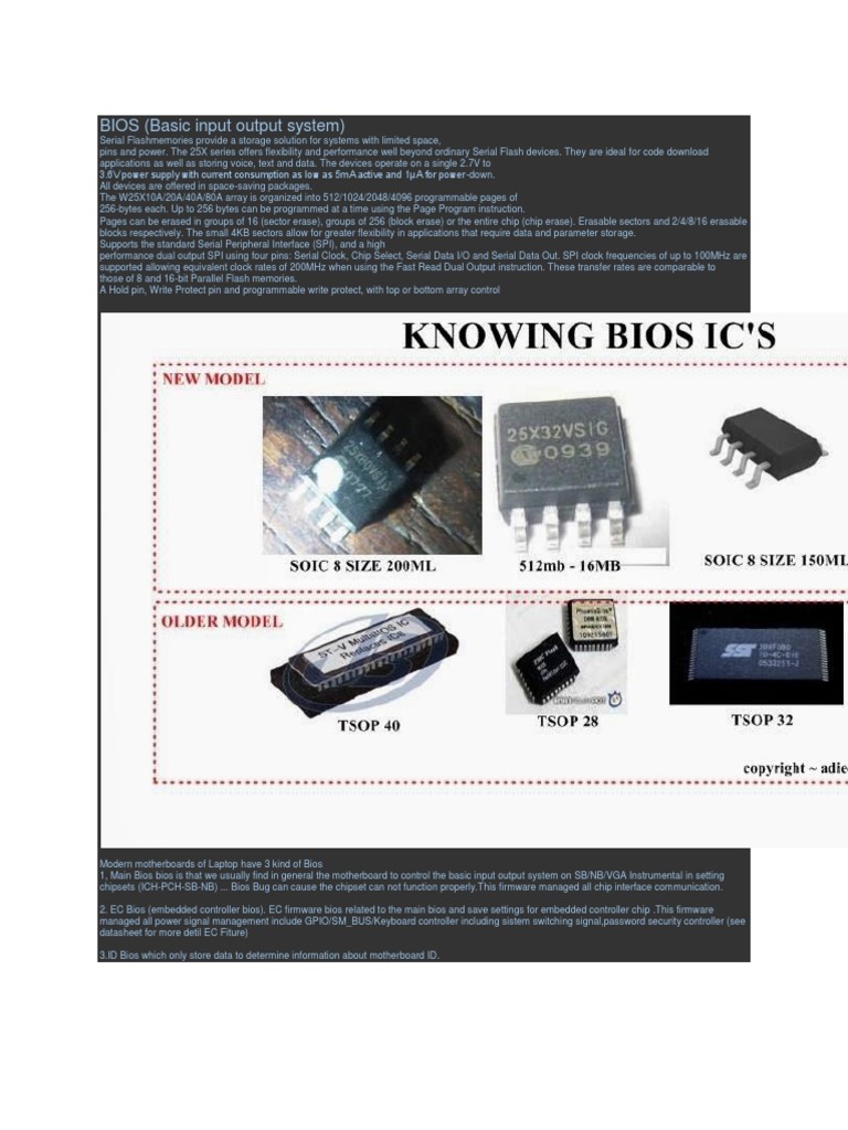 Bios | PDF | Bios | Flash Memory