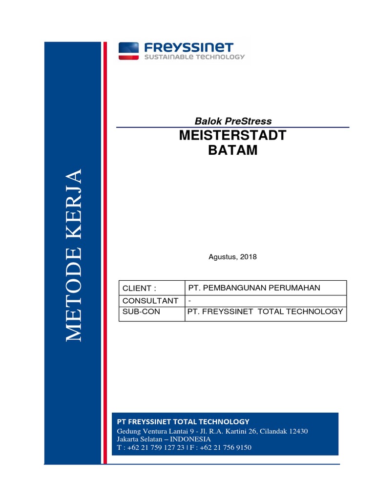 Metode Kerja | PDF | Griya & Taman