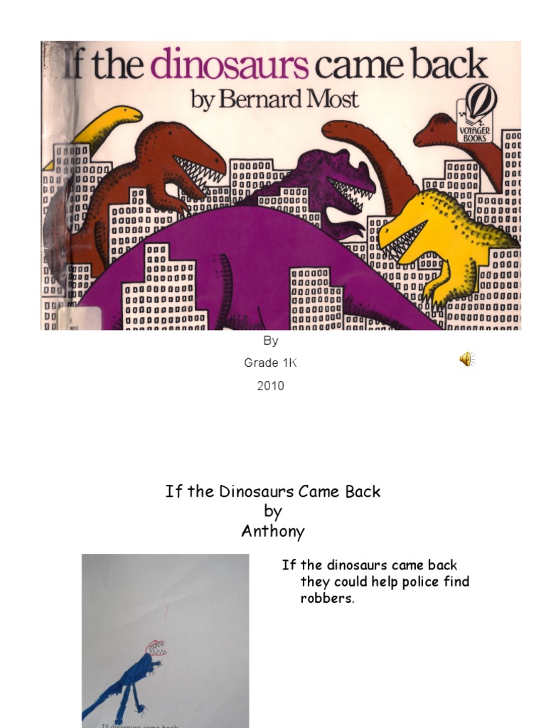 If The Dinosaurs Came Back - Artworks | PDF | Leisure