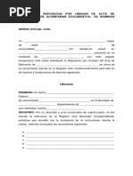 Formulario C-9 | PDF | Certificado de nacimiento