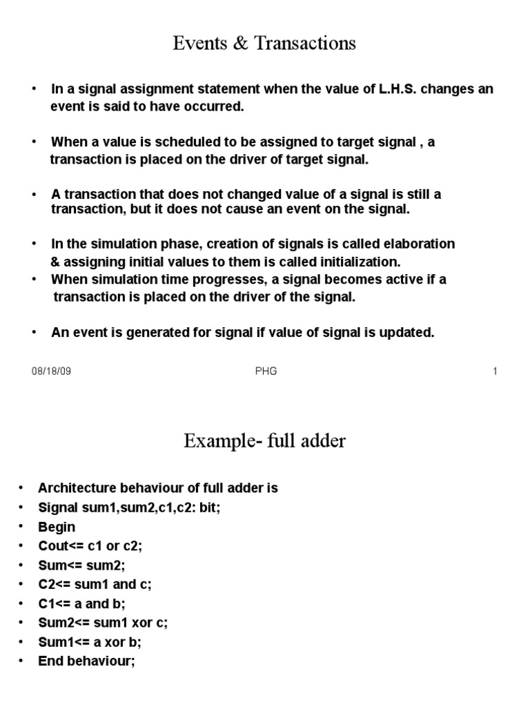 Adderfajbalfj | PDF | Vhdl | Control Flow