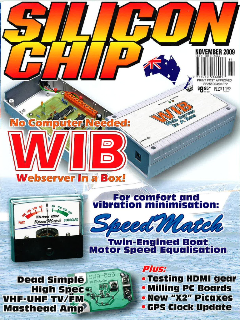 Silicon Chip Magazine 2009-11 Nov PDF | PDF | Electronics | Electricity
