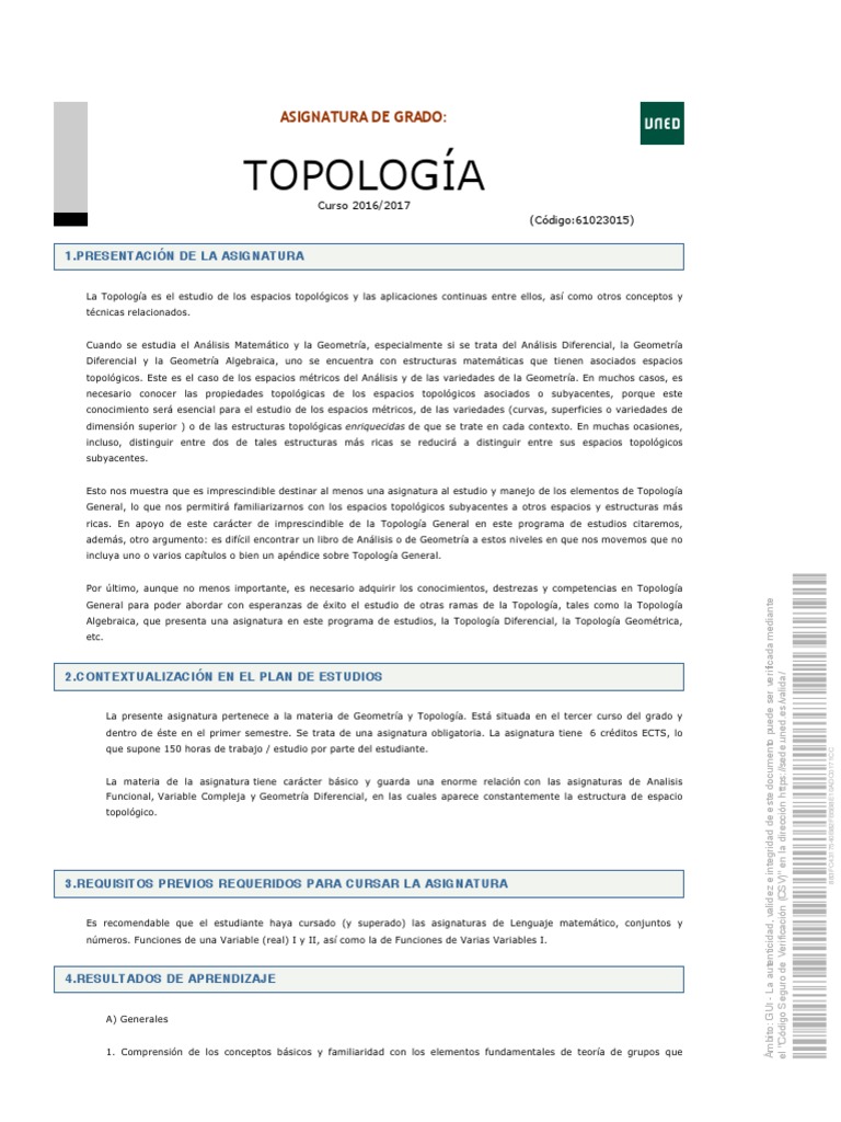 Practice | PDF | Topología | Geometría