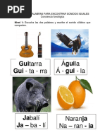 Ejemplos de Palabras Homogéneas | PDF | Ocio