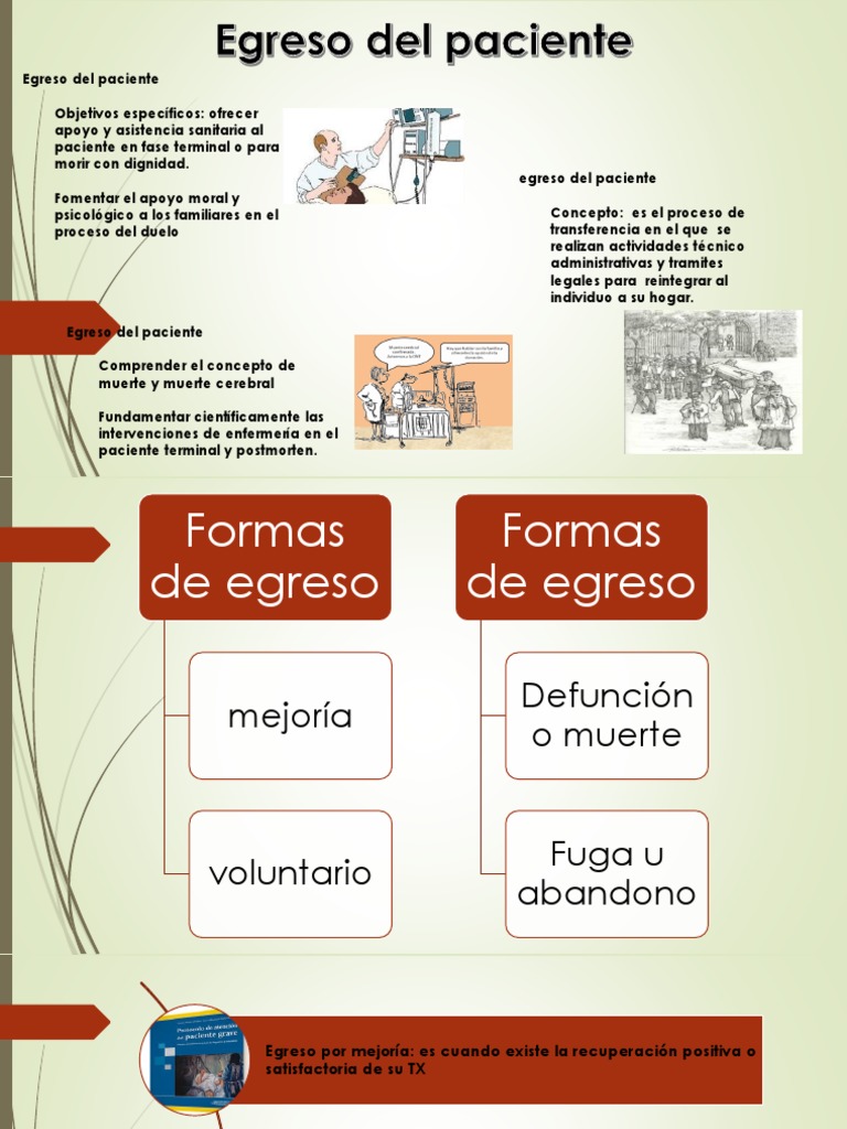 Egreso Del Paciente | PDF | Hospital | Muerte
