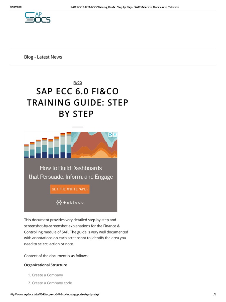Sap SD Tutorial | PDF | Payments | Economies