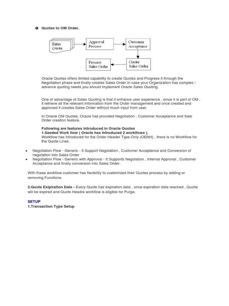 Quotes To Order | PDF | Workflow | Negotiation