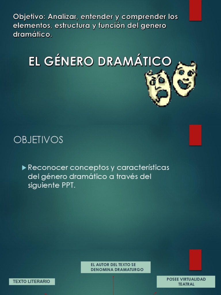 Genero Dramatico | PDF | Tragedia | Teatro