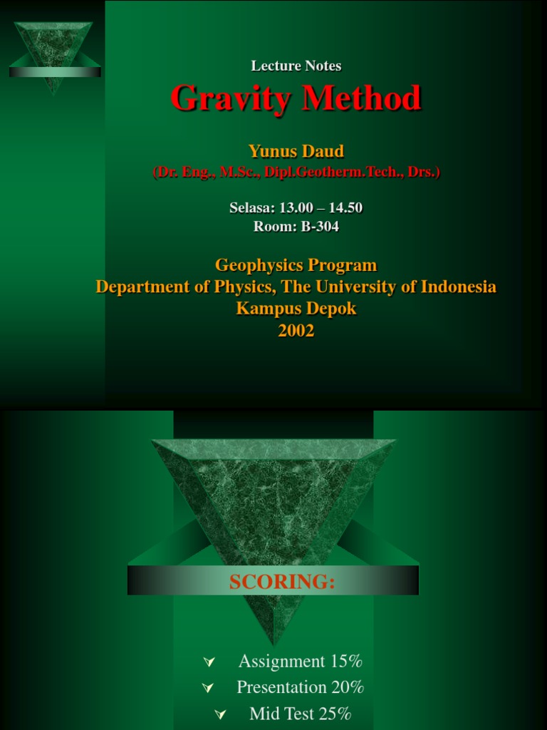 Gravity | PDF | Earth Sciences | Geology