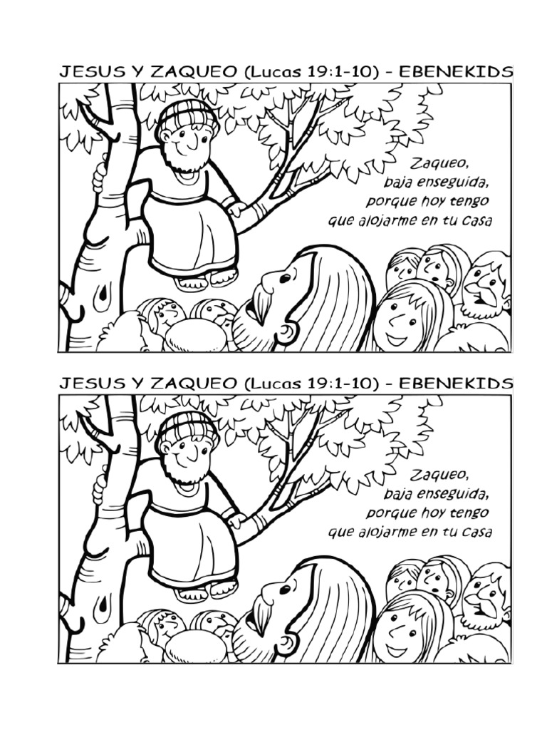 Jesus y Zaqueo | PDF