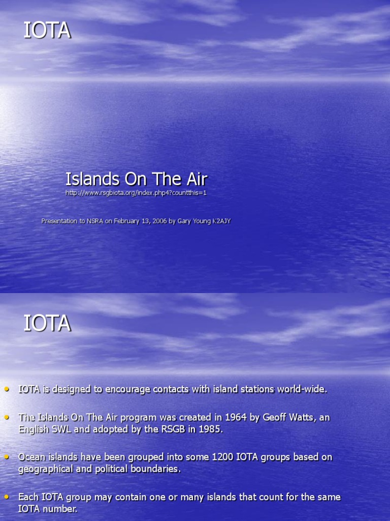 IOTA Program Overview and Guidelines | PDF | Business