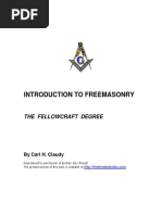 Fellow Craft Booklet Final | PDF | Freemasonry | Masonic Lodge