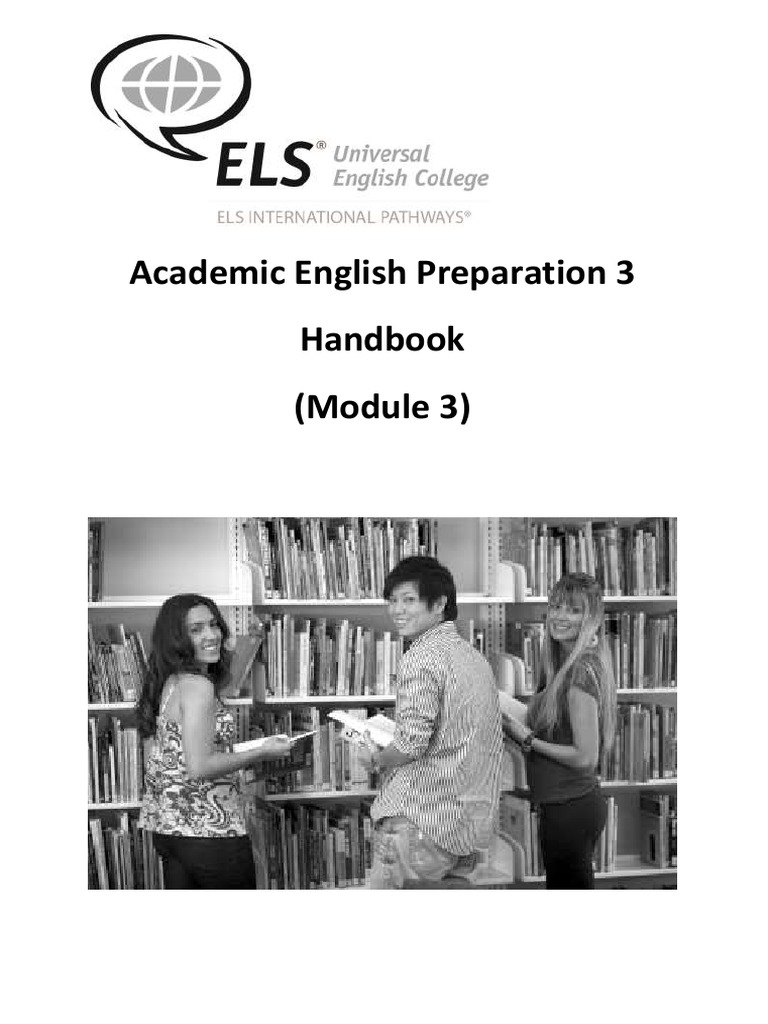 Aep3 Module 3 Handbook | PDF | International English Language Testing ...