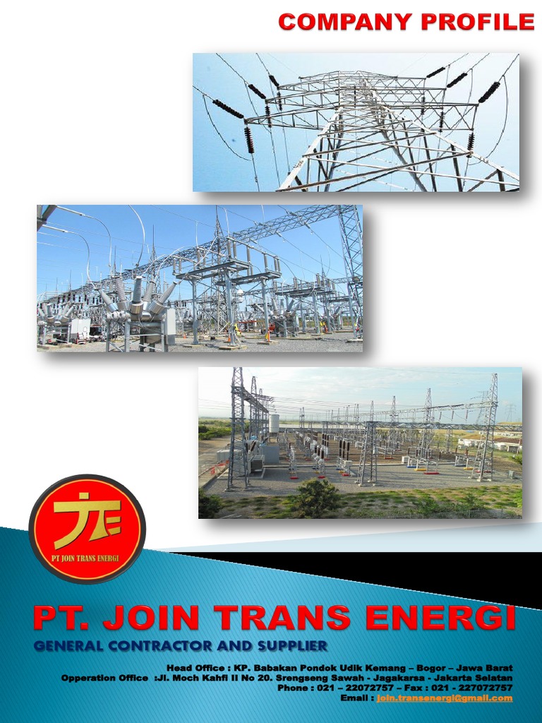Profil Perusahaan PT. Join Trans Energi | PDF