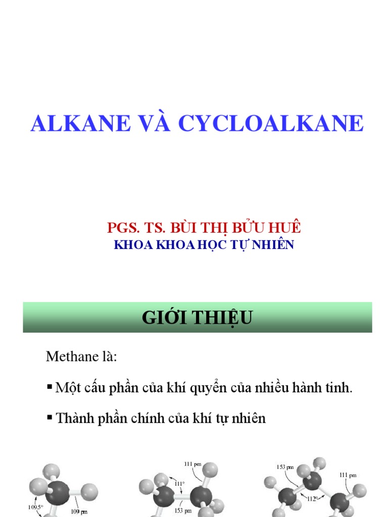 Alkane Cycloalkane PDF | PDF