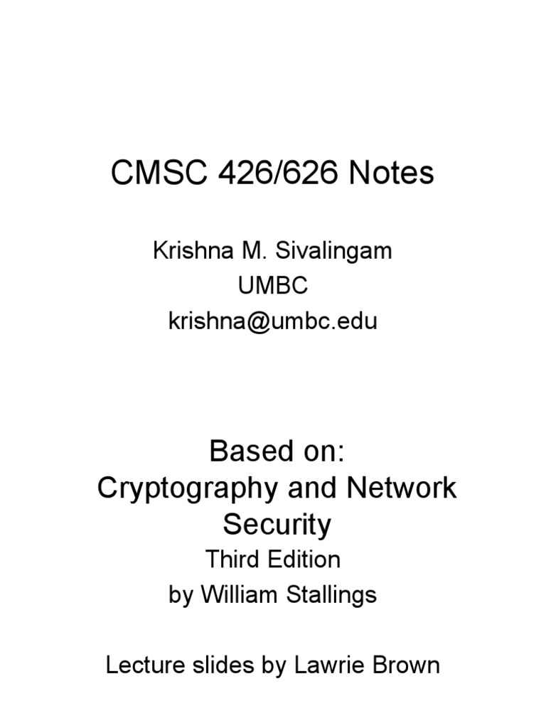 Basics of Crypto Notes | PDF | Public Key Cryptography | Cryptography