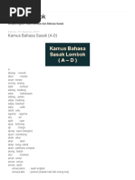 Kamus Bahasa Palembang | PDF