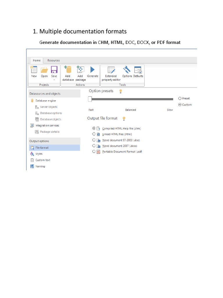 SQL Documentation Solutions | PDF