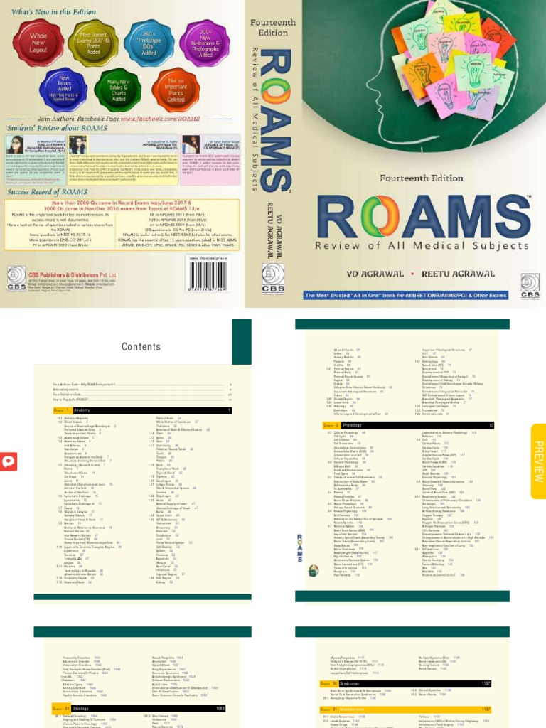 ROAMS Medical Book Overview | PDF | Human Body | Heart