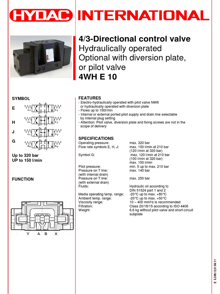 Directional Control Valves | PDF | Valve | Screw
