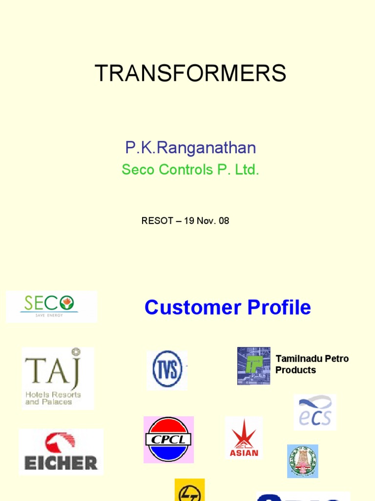 Transformers | PDF | Nature | Transformer