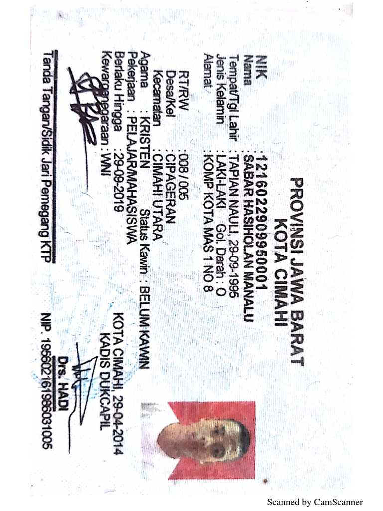 Data Diri | PDF
