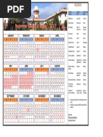 NTU Academic Calendar AY2024 25 (Semester) | PDF | Observances | Academia