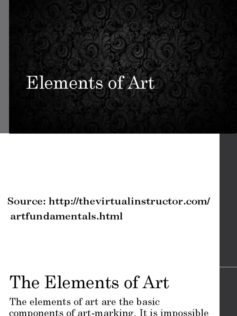 The 7 Elements of Art & Principles of Composition | PDF | Composition ...