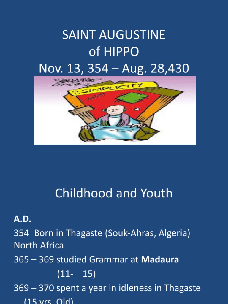 Life of St. Augustine | PDF | Augustine Of Hippo | Ancient ...