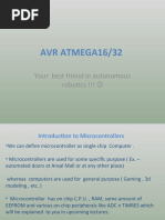 AVR ADC Interrupt Feature | PDF