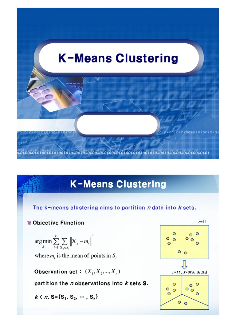 Kmeans Algorithm | PDF | Machine Learning | Cognitive Science